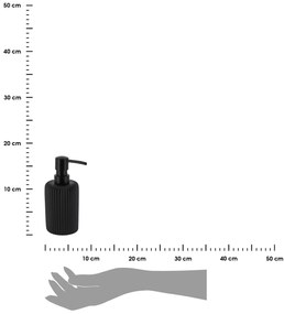 Dávkovač mýdla Issard, černá, 230 ml