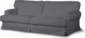 Potah na pohovku IKEA Ekeskog rozkládací barva šedá látka pletený vzor