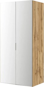 Skříň 2D 100 Zrcadlo, korpus dub appalache AL Módulní skříň Modus