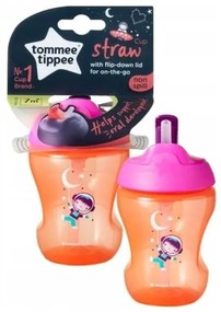 Tommee Tippee Straw Cup netekoucí hrnek s brčkem 230 ml 7m+ I471543