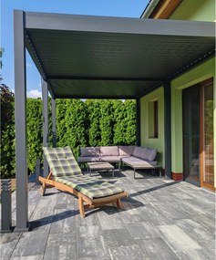 Rojaplast | Bioklimatická pergola INTRO NEO 5,3x3 m, hliník/ocel - volně stojící | 11640705