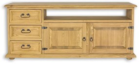 Massive home | Dřevěný TV stolek Corona VII - výběr moření MHRTV070