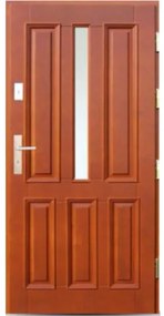 Archo - Venkovní vchodové dřevěné dveře Masivní D-17 105069