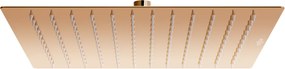 Sprchová hlavice MEXEN SLIM 30x30 cm rose gold