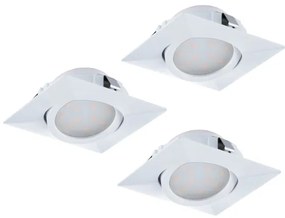 Eglo 95844 - SADA 3x LED podhledové svítidlo PINEDA 1xLED/4,9W/230V