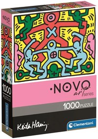 Clementoni - Puzzle 1000 Novo Art Series: Keith Haring 3
