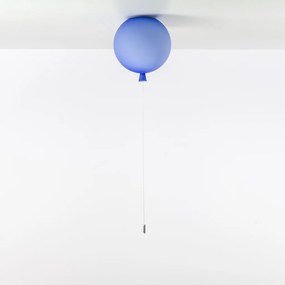 Skleněná svítidla Memory připomínající nafukovací balónky Barva: Modrá, Průměr: 300 mm, Sklo: Matné