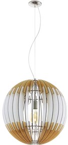 Eglo 32847 - Lustr na lanku OLMERO 1xE27/60W/230V 32847