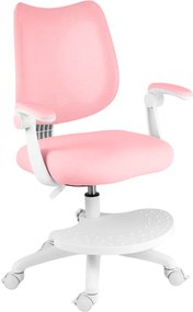 Dětská rostoucí židle Neoseat JUNI 022 — látka, pratelný potah, růžová