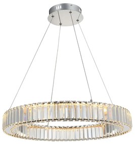 Luxusní stmívatelný lustr Spark 60 Chrome