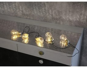 Bílý světelný LED řetěz Star Trading Glow, délka 1 m