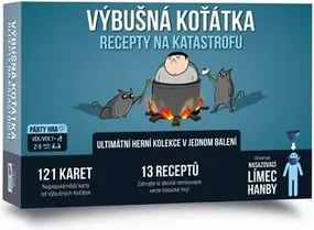 Asmodee Výbušná koťátka - Recepty na katastrofu / Délka hry 15 minut /