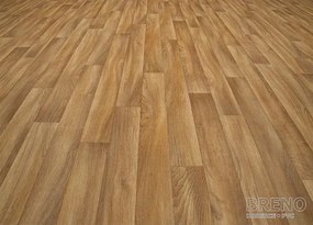 Breno PVC XTREME Golden Oak 690L – medově hnědé dřevo, šíře 400 cm