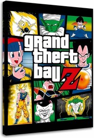 Obraz na plátně Grand Theft Ball Z DDJVigo 70x100