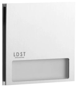 LDST | LDST AL-01-SS-BZ5 - LED schodišťové svítidlo ALEX 5xLED/1,2W/230V matný chrom 6500K | LD0116