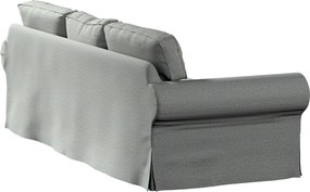 Potah na pohovku IKEA  Ektorp 3-místná, nerozkládací barva modrá látka pletený vzor