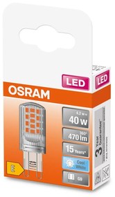 LED specialní žárovka G9 4,2 W PIN, studená bílá