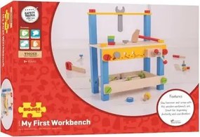 Bigjigs Toys Můj první pracovní stůl / od 3 let