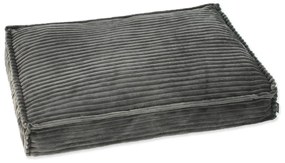 Tmavě šedá matrace pro psa 90x60 cm Dog Fantasy Stripe – Plaček Pet Products