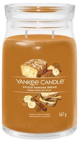 Yankee Candle Signature svíčka velká Spiced Banana Bread, 567g