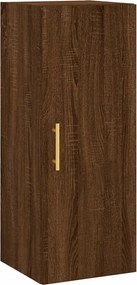 vidaXL Skříň highboard 34,5 x 34 x 180 cm kompozitní dřevo [3198778] Barva: Betonová šedá
