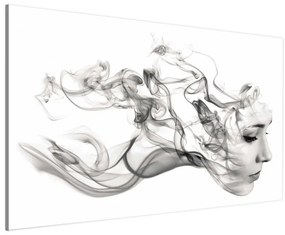 Obraz dívka z kouře Velikost (šířka x výška): 30x20 cm
