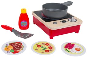 RKToys Dřevěná kuchyňka Little Frying Pan s doplňky