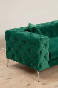 Atelier del Sofa 3-místná pohovka Como - Green, Zelená