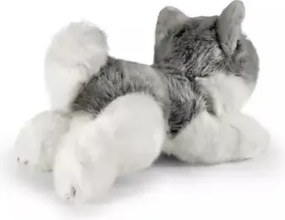 RAPPA Plyšový pes husky ležící 20 cm / ECO-FRIENDLY  / od 0 let