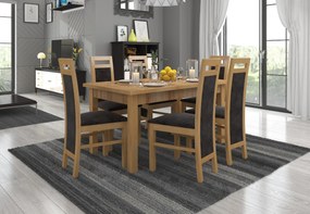 ADRK Furniture Sada stolu s židlemi RODOS 14 SET-ROD-14-C-B028