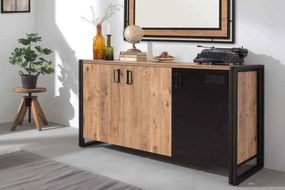 Designová komoda Ilaria 140 cm borovice