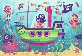 Ravensburger Puzzle  Play Piráti a země na dohled / 2x24 dílků / od 4