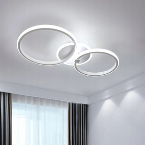 Závěsné Stropní Svítidlo Ring Led Lustr Moderní Do Obývacího Pokoje 42W 6500K