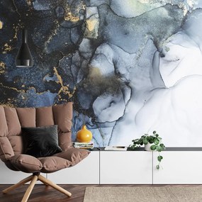 Fototapeta Marble Ink Abstract Art From Exquisite Original Painting For Abstract Background . Painting Was Painted Pattern Of Ombre Alcohol Ink . Strukturální vinyl 90x60