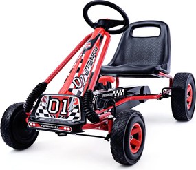 Costway Pedál Gokart Racing Dětské auto Pedál vozidla Pedál Auto