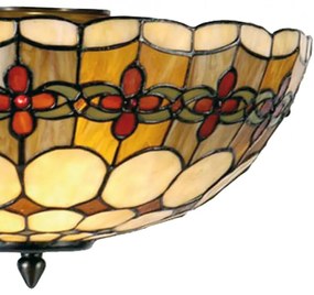 Závěsné svítidlo Tiffany Ronald – 40x24 cm