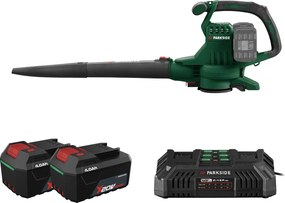 Parkside® Aku vysavač / foukač listí Plsa D3, 2x 4 Ah