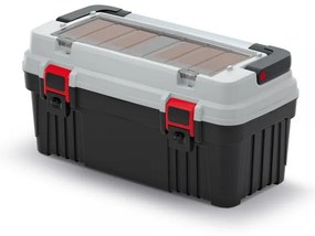 Kufr na nářadí s kovovým držadlem 54 × 27,8 × 26,9 cm, krabičky