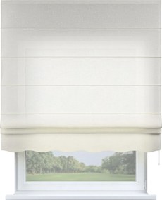 Římská roleta Firenze barva krémová látka poloprůhledná, pletený vzor