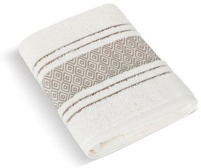 Bellatex froté ručník MOZAIKA, krémová, 50x100cm
