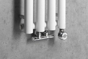 Sapho Pilon otopné těleso 270 x 1800 mm se čtyřmi háčky pro ručník bílá mat IZ121T