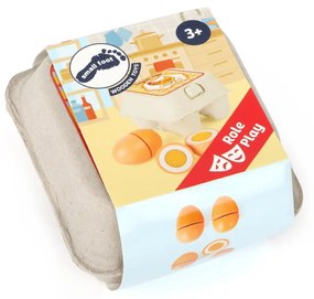 Dřevěná vajíčka na hraní Legler Eggs