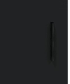 Skříň highboard černá 69,5 x 34 x 180 cm kompozitní dřevo,  3199634