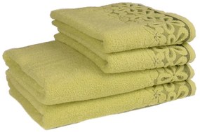 Tegatex Bavlněný ručník / osuška Bella - zelená Velikost: 70*140 cm