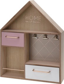 Skříňka na klíče HOME věšák na drobnosti