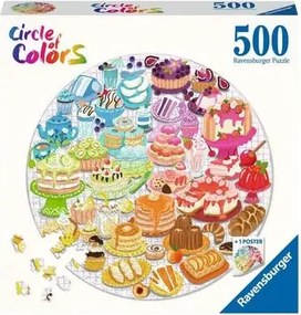 Ravensburger Barevné dezerty / 500 dílků / od 12 let