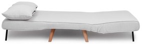 Designová rozkládací pohovka Felicitas II 120 cm krémová