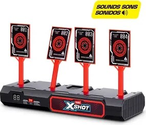 ZURU X-Shot Elektronický terč / 4 terčová pole / Automatický bodovač /