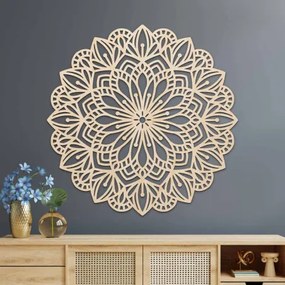 Dřevěná mandala na zeď - Elegantní dekorace | SENTOP PR0252