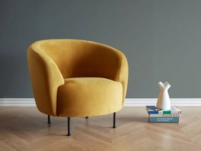 KRAGELUND Furniture - Křeslo GRAN s čtyřnohou kovovou podnoží